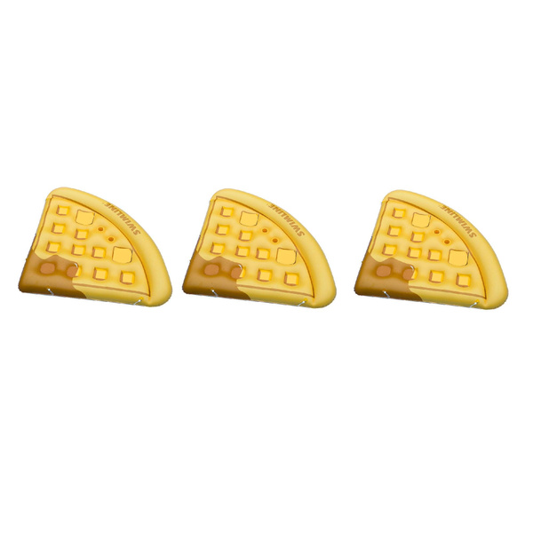 Swimline Inflatable Waffle Slice Giant Pool Float Lounger Lake Raft Mat ...