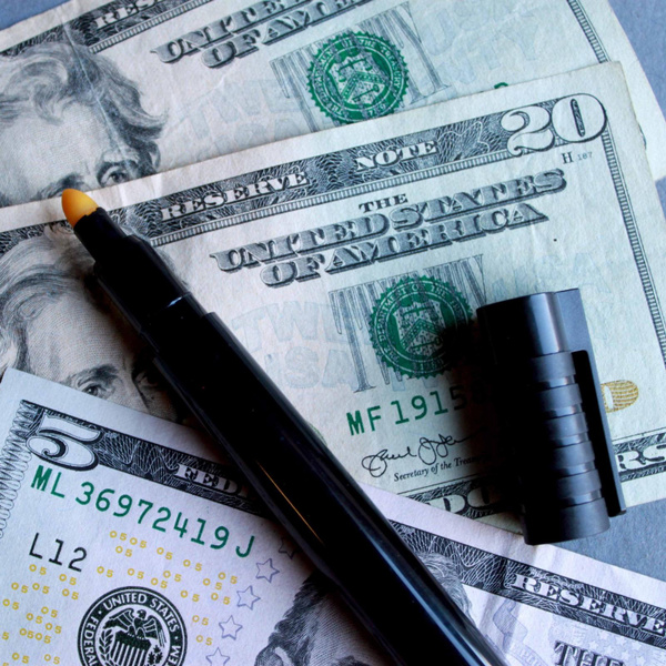 ASR Federal Counterfeit Bill Detector Pen US and International Currency ...