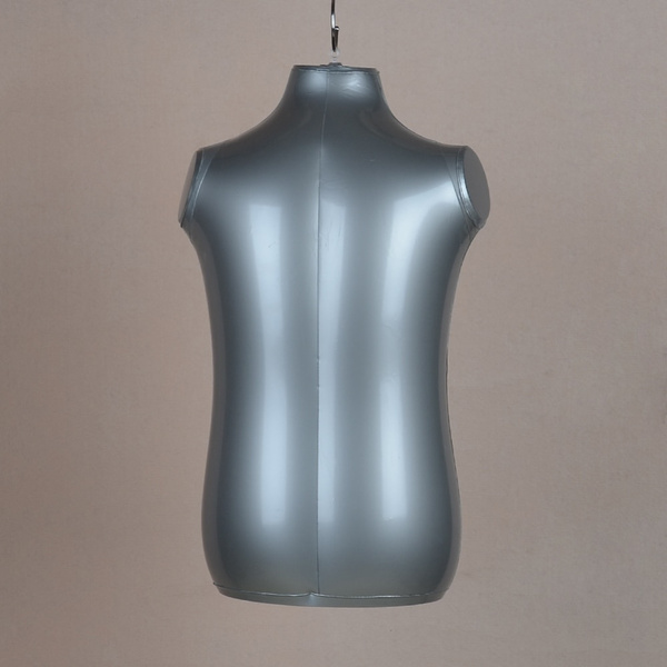 1 Pc Kids Fashion Display Silver Children Upper Half Body Inflatable ...