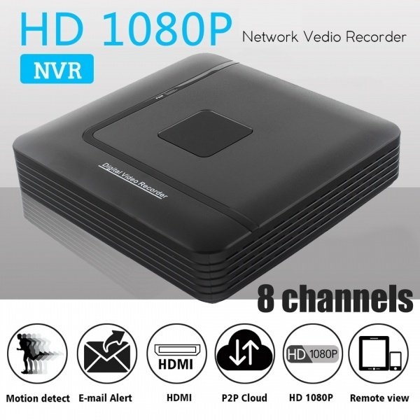 New 16CH 5MP/8CH 4MP H.265 Mini IP Network Security Video Recorder CCTV ...