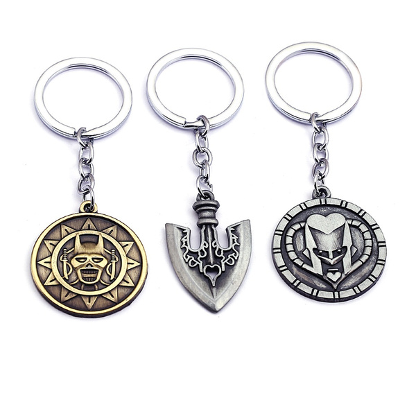 Fashion Anime Peripheral Keychain Jojo's Bizarre Adventure Around ...