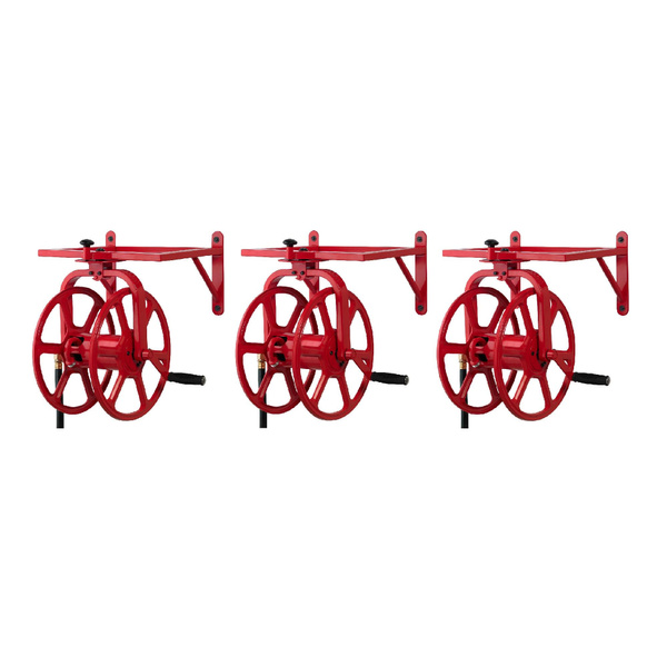 Liberty Garden Revolution Industrial Grade Rotating Garden Hose Reel (3 ...