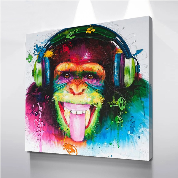 SHH Interiors Ltd Verre Liquide Monkey HD par Patrice Murciano No frame ...