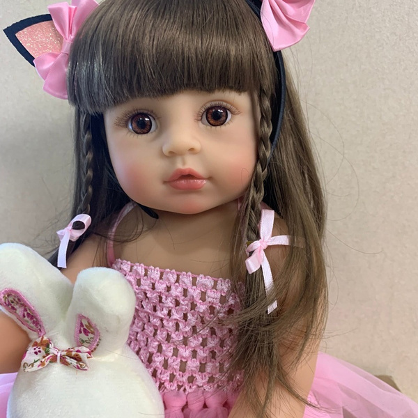 22 Inches Doll 55cm New Handmade Dolls Lifelike Toddler Girls Kids ...