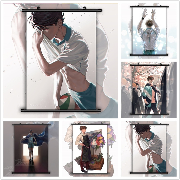 Haikyuu!! Oikawa Tooru Manga HD Print Wall Art Poster Scroll | Wish