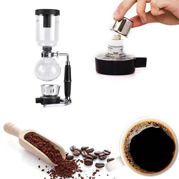 Coffee Siphon 5-Cup Coffee Syphon Tabletop Siphon Coffee Siphone Coffee ...