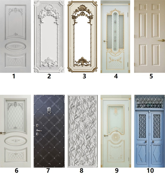 Wholesales Door Sticker Door Wrap Wooden Gate Classic Gate Door Wall ...