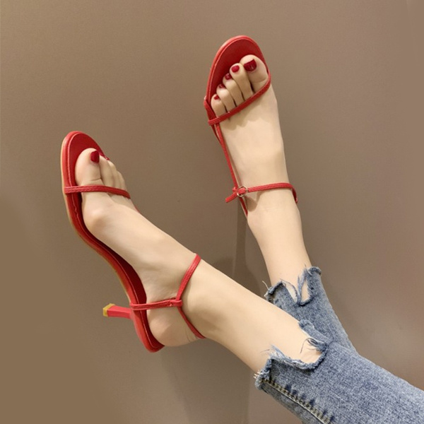 Sandals Fairy Wind 2020 Summer New Fashion Bappies Sexy Open-toed ...