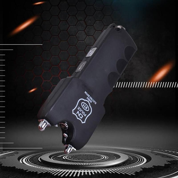Stun Gun Toy Electronic Shocker Wand Anti Riot Device Led Flashlight ...