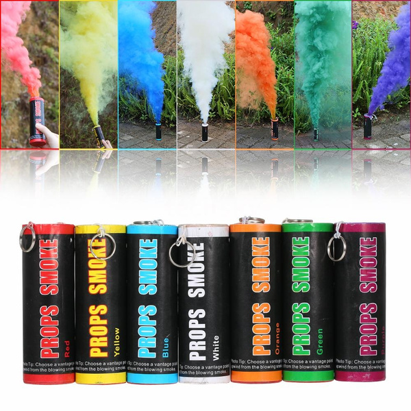 Colorful Smoke Effect Show Smoke Photography Prop Pull Ring Type Color ...