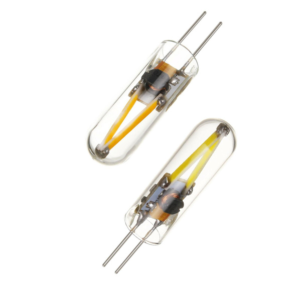 Ranpo 10pcs Mini G4 COB LED Filament Bulb Light 3W 12V Replace 15W ...