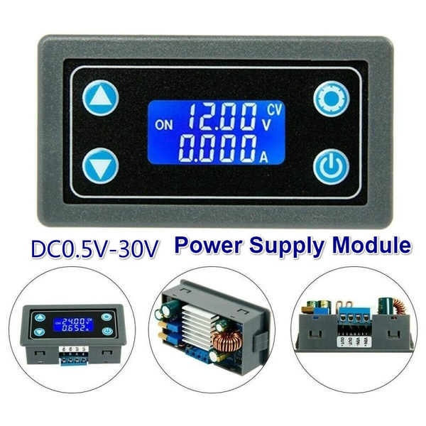 Buck Boost Power Supply Module DC 5V-30V Constant Pressure LCD Digital ...