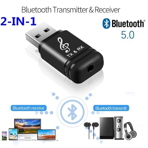 Universal USB Bluetooth Transmitter Receiver 2 In 1 Bluetooth 5.0 ...