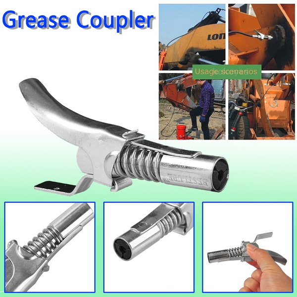 Grease Coupler Lock Pliers High-Pressure Grease Fitting Double Handle ...
