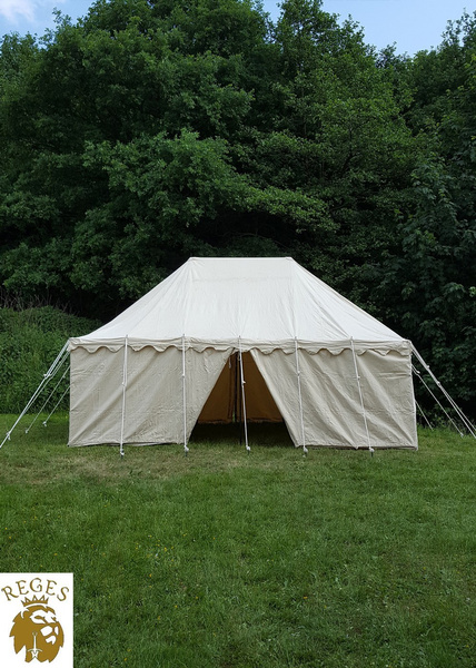 LARP Reenactment Medieval Knights Tent 6 x 4 Historical Outdoor Canopy ...