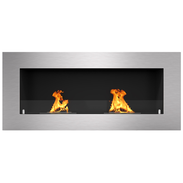 Regal Flame Warren 42" PRO Ventless Built In Wall Recessed Bio Ethanol ...