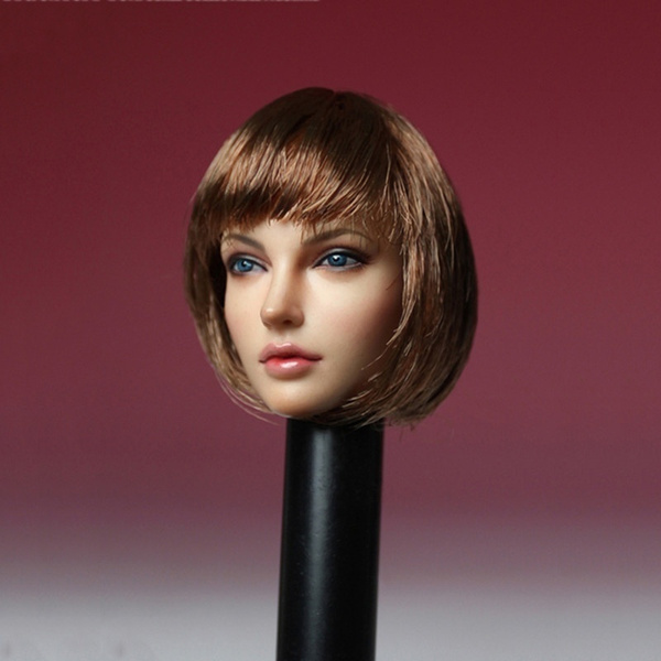 1/6 Female Head Sculpt Carving SDH005C Model For 12'' Female Figure | Wish