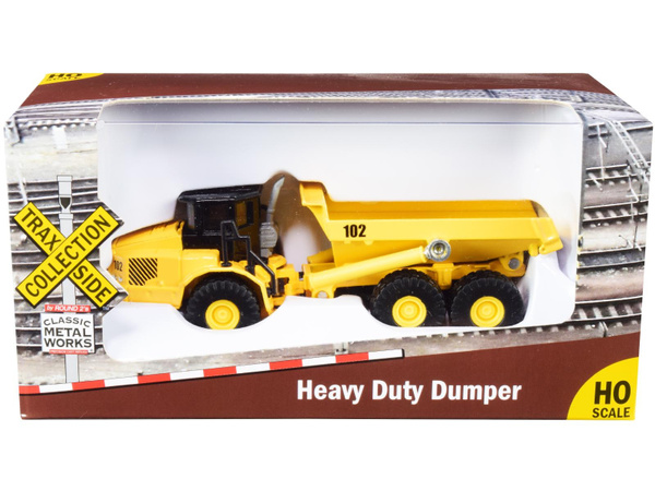 Heavy Duty Dumper Truck Yellow "TraxSide Collection" 1/87 (HO) Scale ...