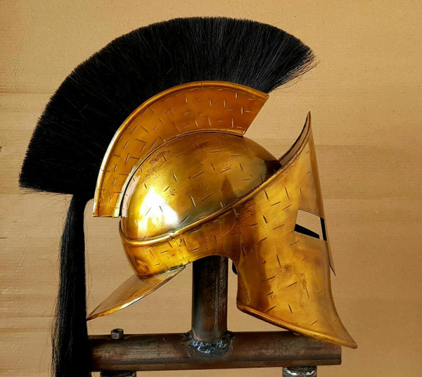 Medieval King Leonidas Spartan Helmet Larp 300 Movie Helmet | Wish