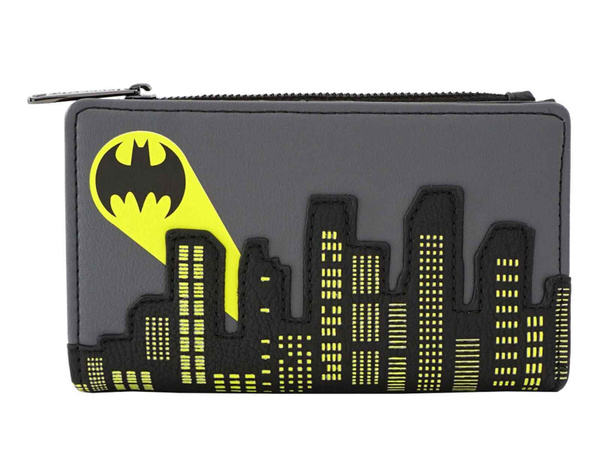 Batman Purse Bat Signal Gotham Logo Flap new Official DC Comics Grey | Wish
