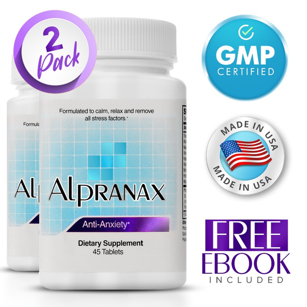 Herbal Relaxation Tablets - Help Reduce Stress (2 Pack + BONUS Ebook ...