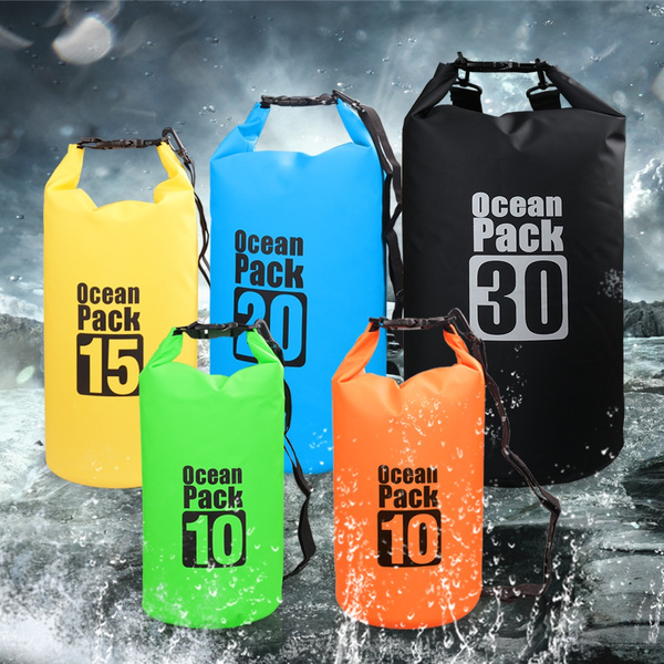 10L / 15L / 20L / 30L Outdoor Waterproof Dry Backpack Water Floating ...