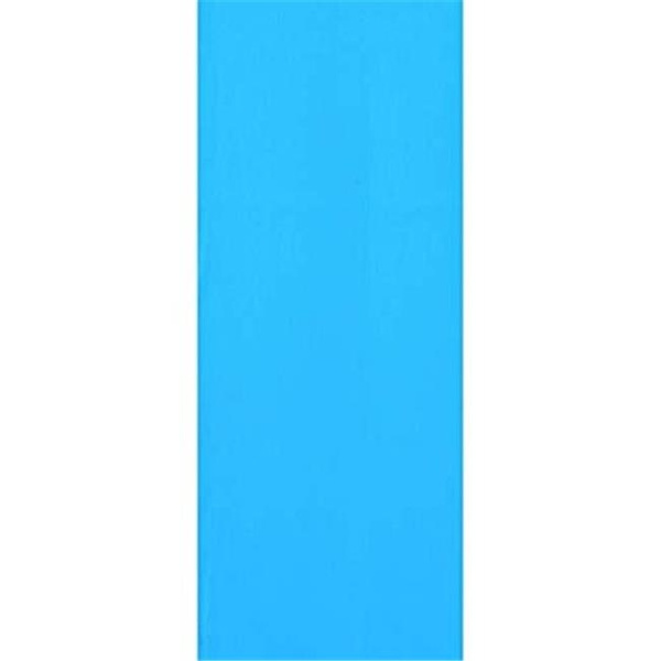 12 ft. 48 & 52 in. D Round Above Ground Swimming Pool & Blue Overlap ...