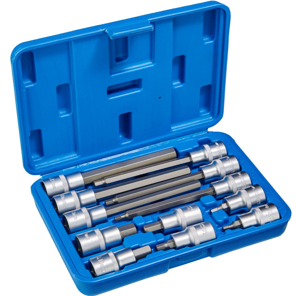 12-Piece socket set long/short internal Innen Inbus Steckschlüsselsatz ...