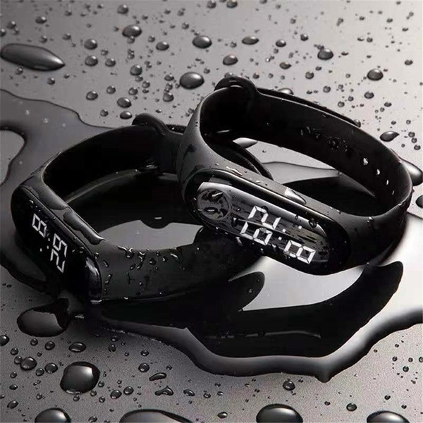 Hot Sale New Fashion 1PCS LED Digital Watch Luxury Light Touch Screen ...