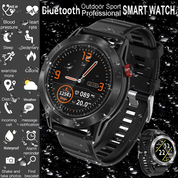 Time Owner CROSS Smart Watch Full Touch Round Screen IP68 Waterproof ...