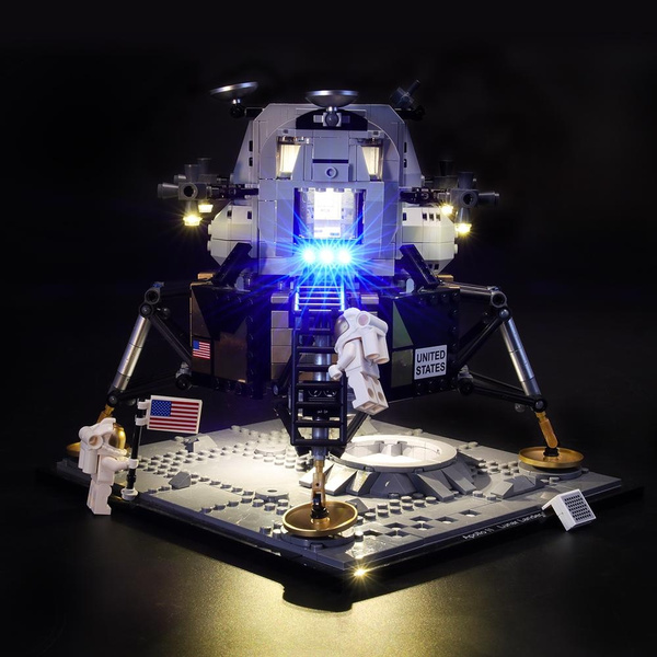 Light Kit For NASA Apollo 11 Lunar Lander 10266 Decoration Moc Building ...