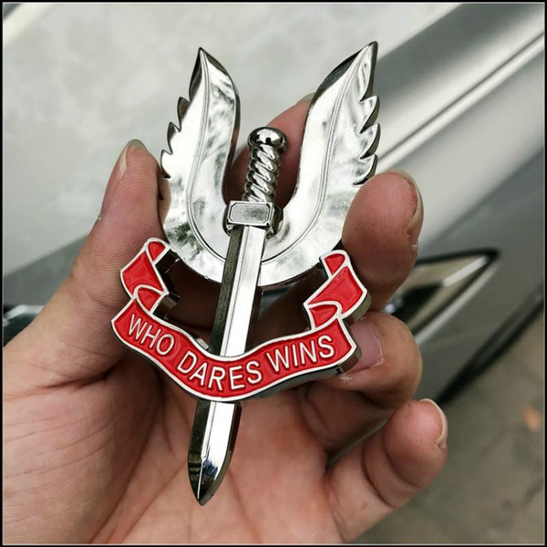Copy Task Force Badge Chapter 3D Car Sticker Who Dares Wins Flying Wing ...