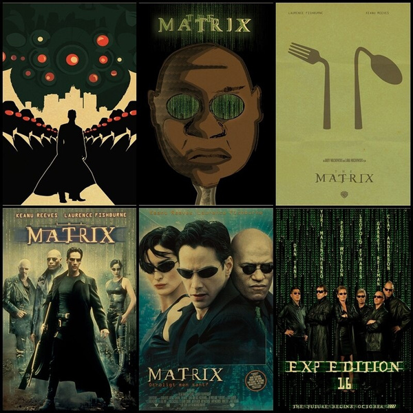 Buy three to send one The Matrix Keanu Reeves Classic sci-fi film ...