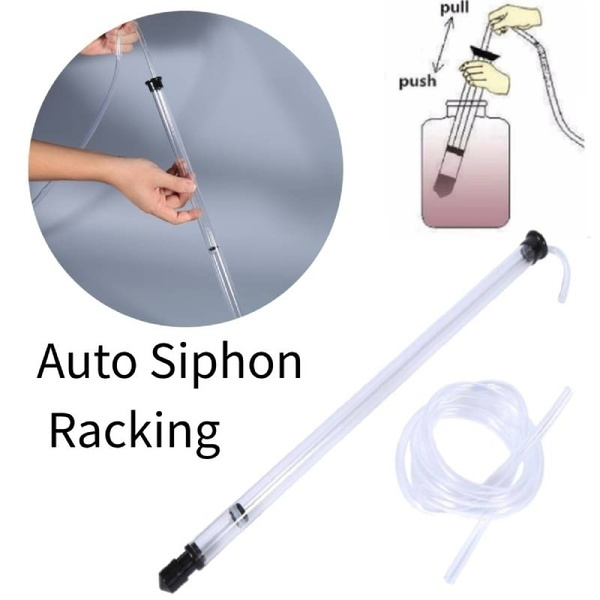 Auto Siphon Racking Cane For Beer Wine Bucket Carboy Bottle With Tubing ...