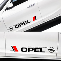 1set 2pcs Car Side Door Decals Stickers Car Styling Side Skirt Sticker ...