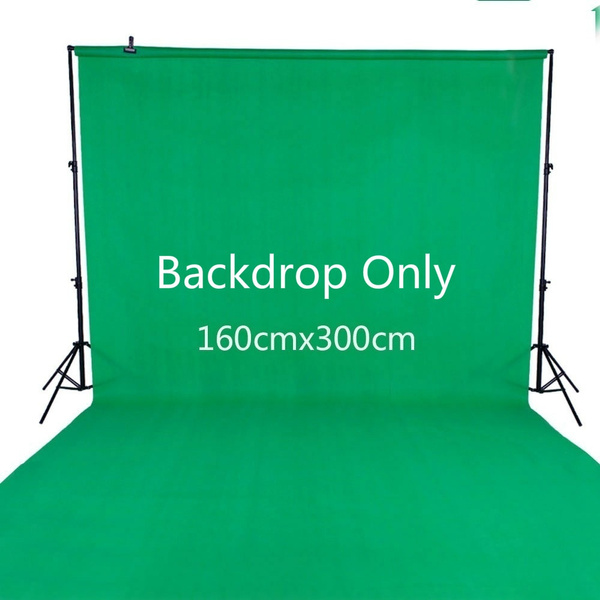 Green Background Non-Woven Fabric Backdrop, Photo Studio, Collapsible ...