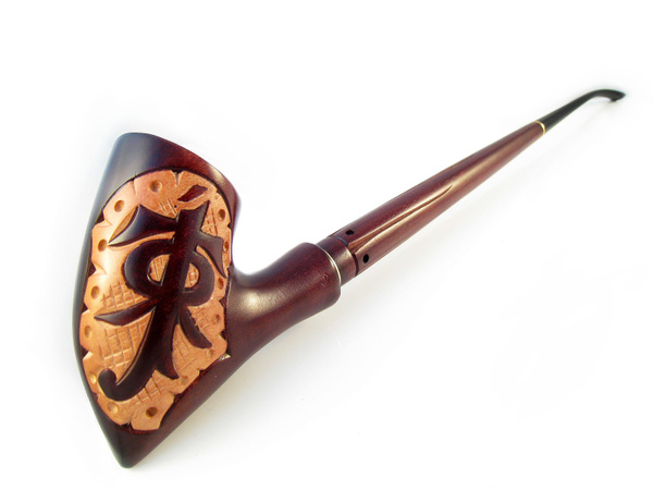 Fashion NEW Carved"JRR Tolkien" Churchwarden LOTR Smoking Tobacco Pipe ...