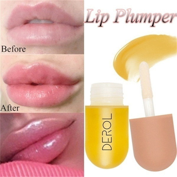 1 PCS Moisturizing Plumping Lip Gloss Lip Plumper Mineral Oil 5.5ml Lip ...