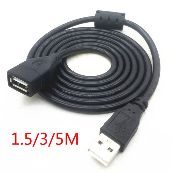 1PC All copper USB extension cable USB male to female A / F data ...