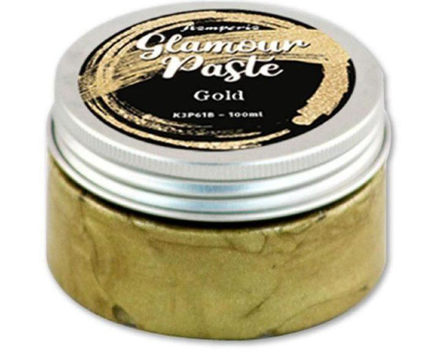 3D Pasta Glamor Paste 100ml - Gold Stamperia Gesso paste special colors ...