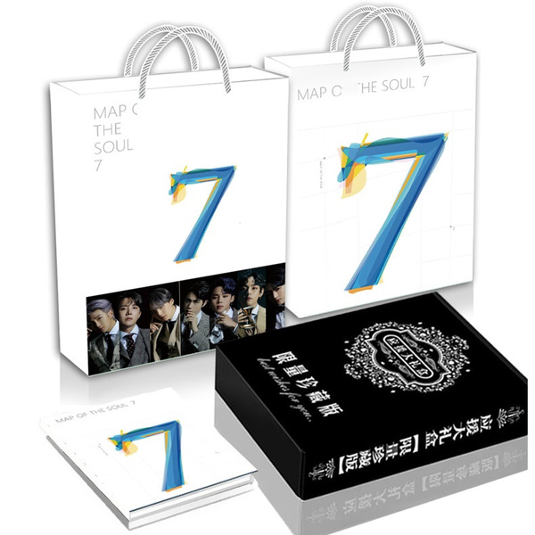 KPOP 7 Newest Album Peripheral Photo Album Boy Groups Map of the 7 Soul ...
