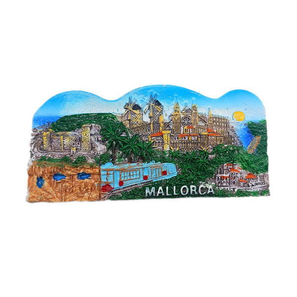 Mallorca Spain Fridge Magnets for Refrigerator Travel Souvenirs 3D ...