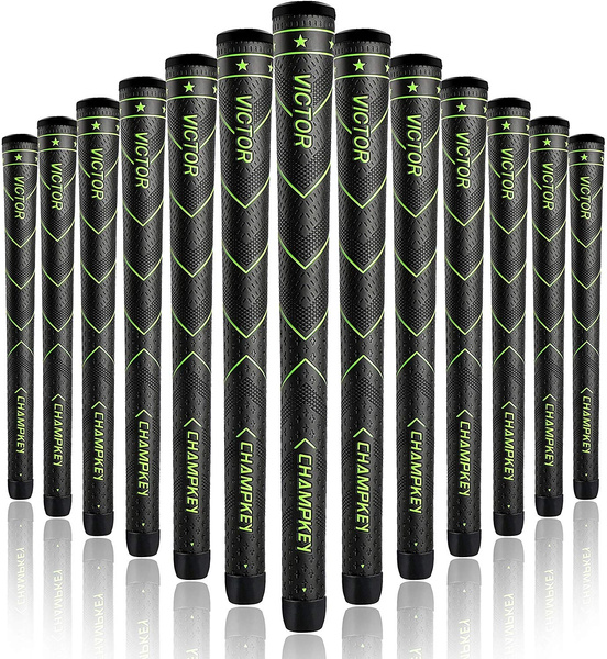 Champkey Victor-P Golf Grips Set of 13 pcs Soft Tacky Polymer Golf Club ...