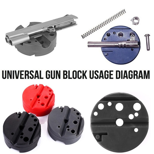 Universal Gunsmithing Bench Block for Pistol M1911 Ruger 10/22s Style ...