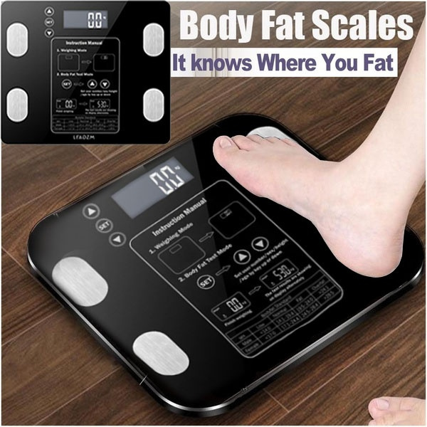 Body Fat Scales Intelligent Electronic Weight Scale High Precision ...