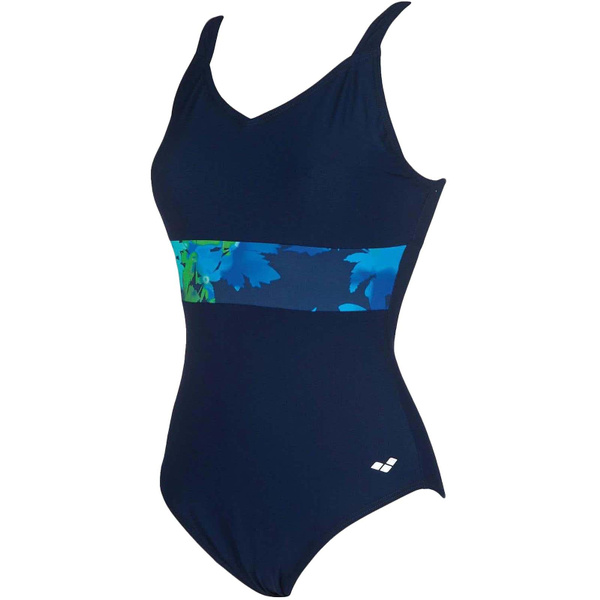 arena Womens Doris Wing Back One Piece Training Swimming Swimsuit ...