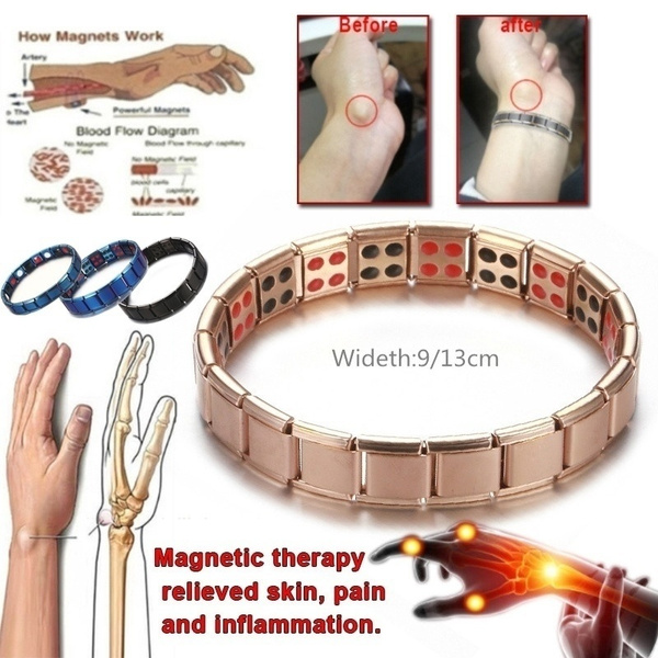1Pcs Arthritis Magnetic Therapy Bracelet Waterproof Swelling Magnetic ...