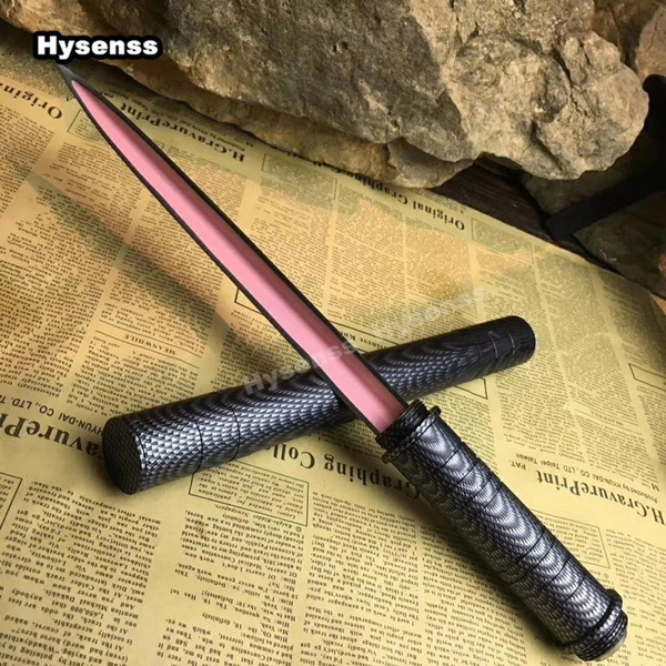 2019 Triangle Knife Outdoor TACTICAL SURVIVAL Hunting FIXED KNIFE ...