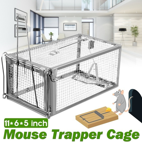 New Arrival !!! 26.2*14*11.4cm Rat Trap Cage Small Live Animal Pest ...