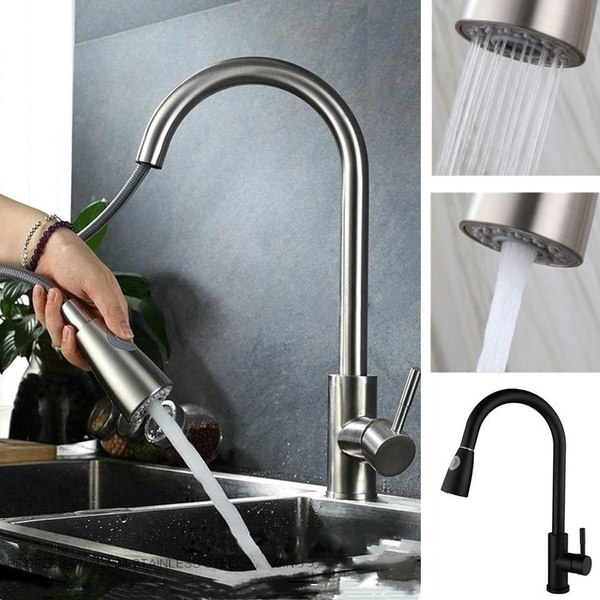 Freedom Rotation (Stretchable) Kitchen Basin Sink Faucet Adjustable ...
